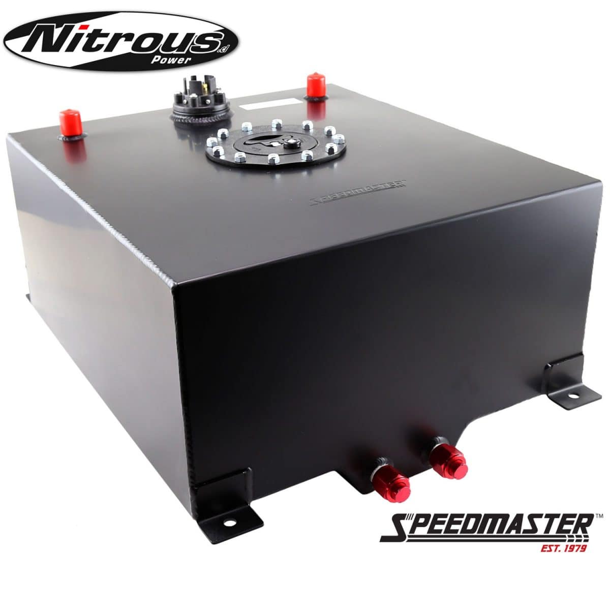 Speedmaster Black Aluminum Fuel Cell / Estanque de Combustible (2.5 / 5 ...